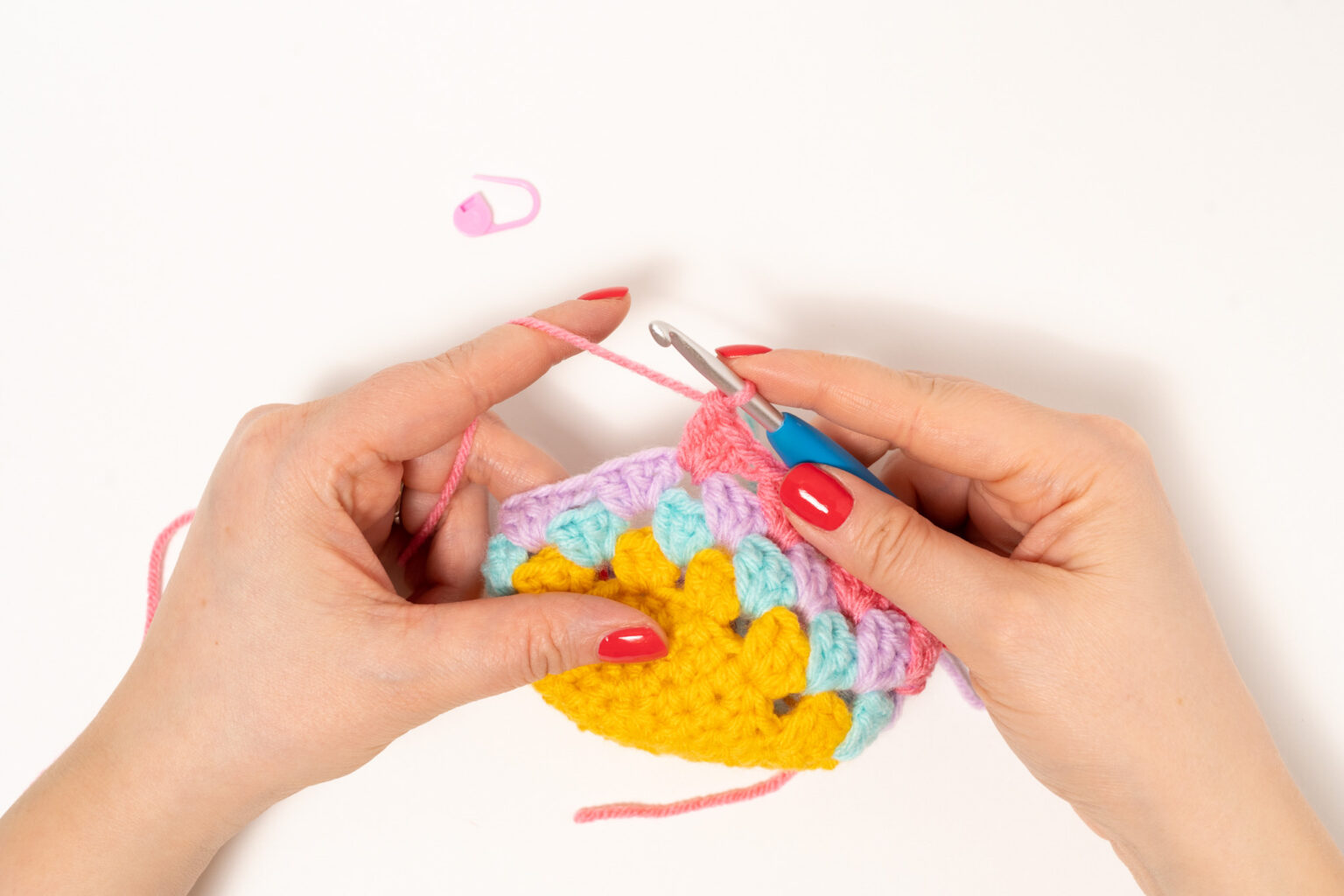 Crochet Home Decor - The Granny Stitch Desk Set - Just Be Crafty