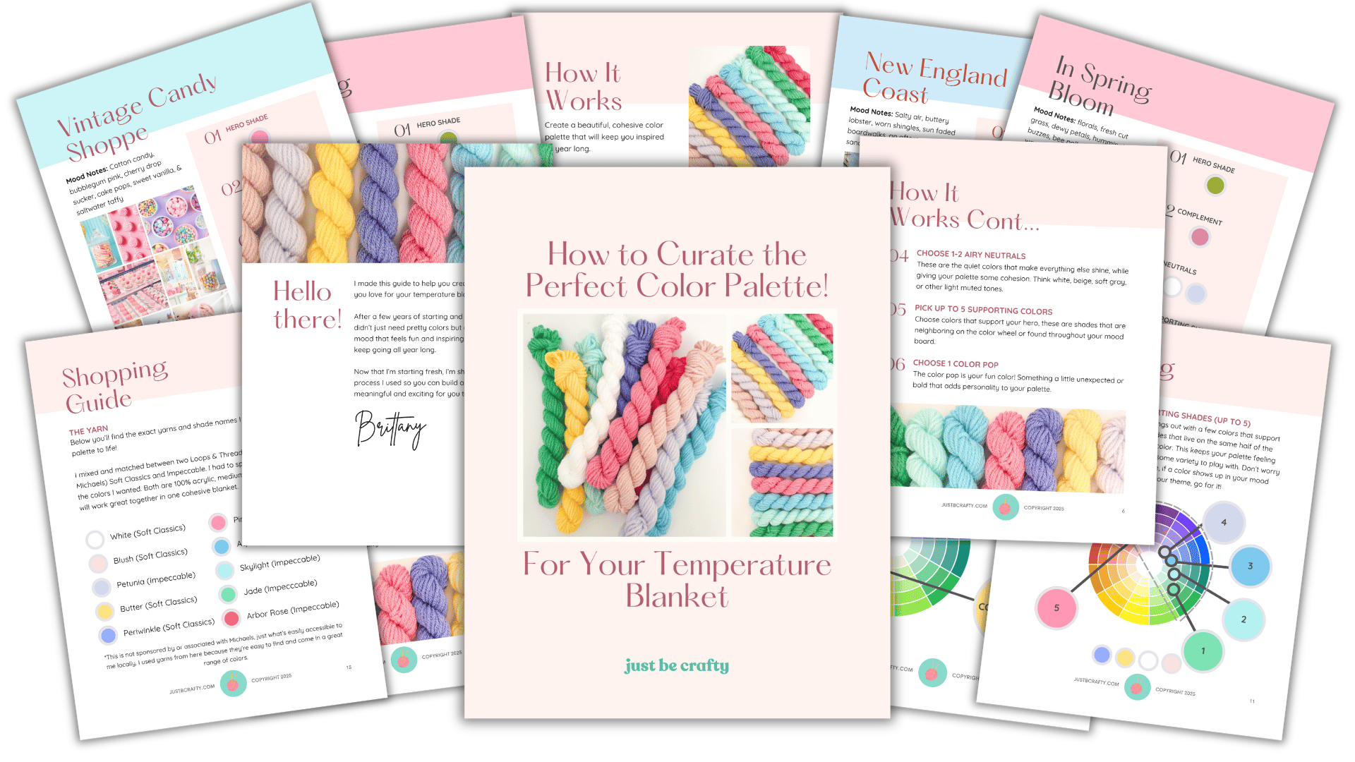 How To Choose Colors For Your Temperature Blanket (A free guide ...